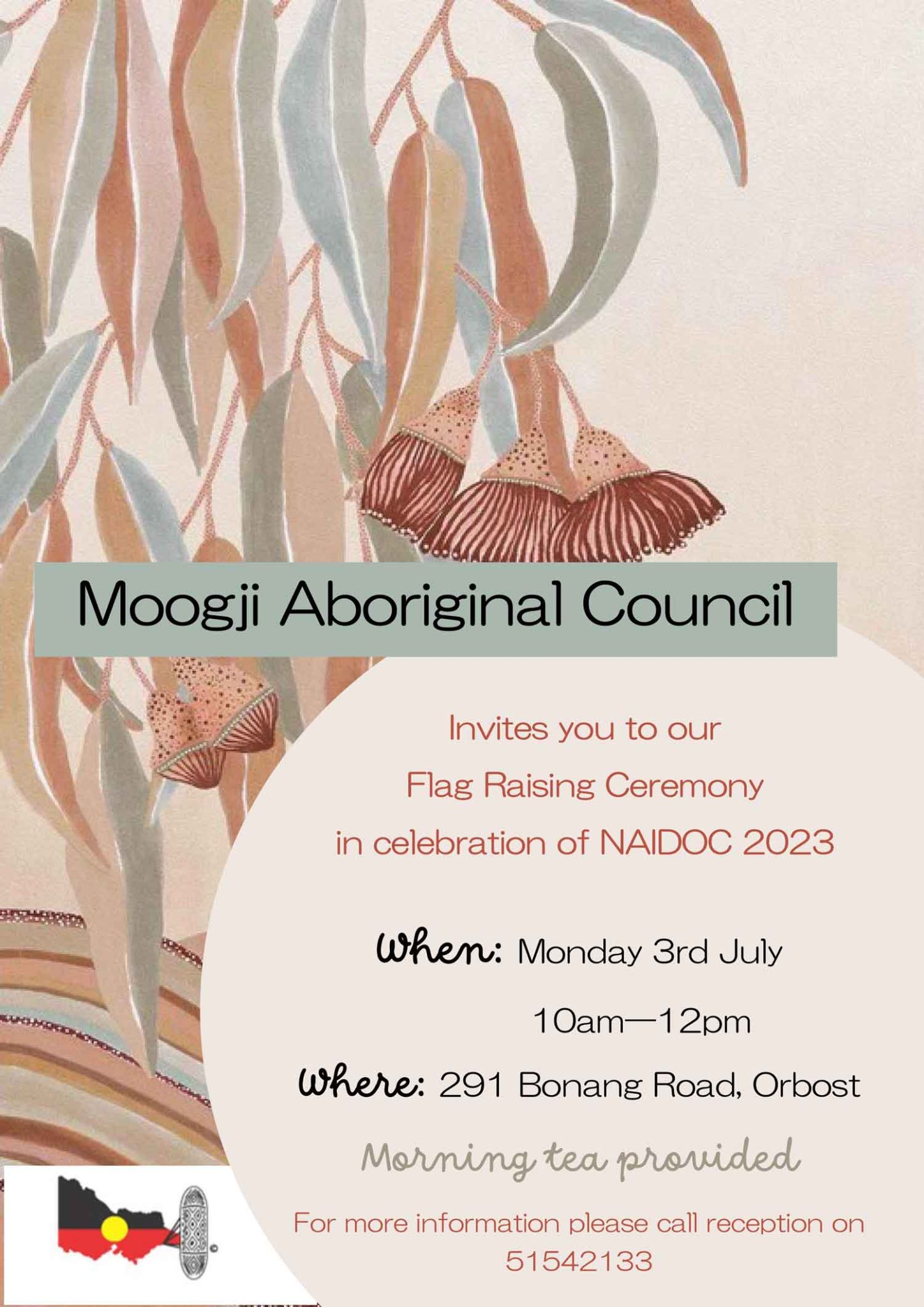 NAIDOC Flag Raising Ceremony – Moogji Aboriginal Council